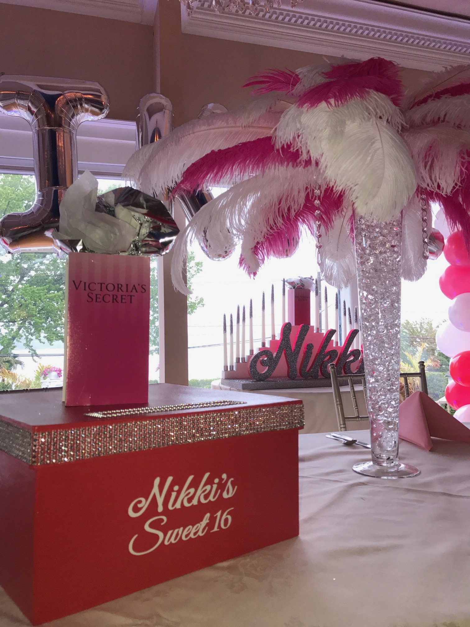 Birthday Party Money Box | Sweet 16 Card Box | Birthday Card Boxes ...