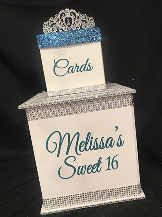 Birthday Party Money Box | Sweet 16 Card Box | Birthday Card Boxes ...