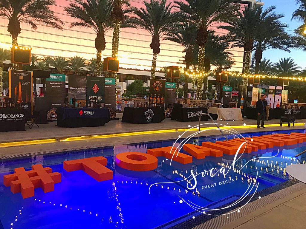 Custom Pool Floats | Personalized Pool Party Floats | SoCal Event Decor