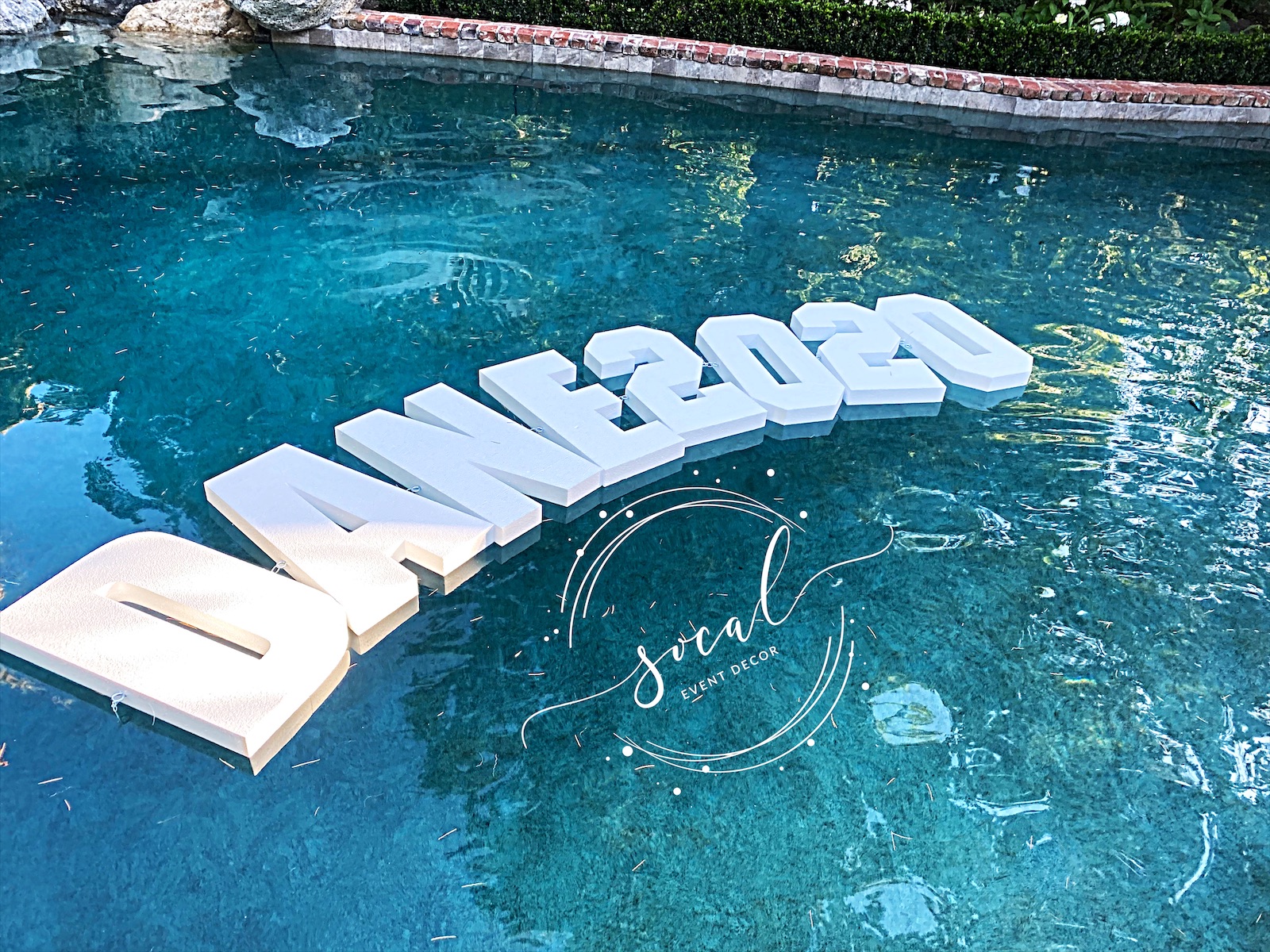 Large Decorative Letters | Giant Number Props | Big Decorative Letters ...
